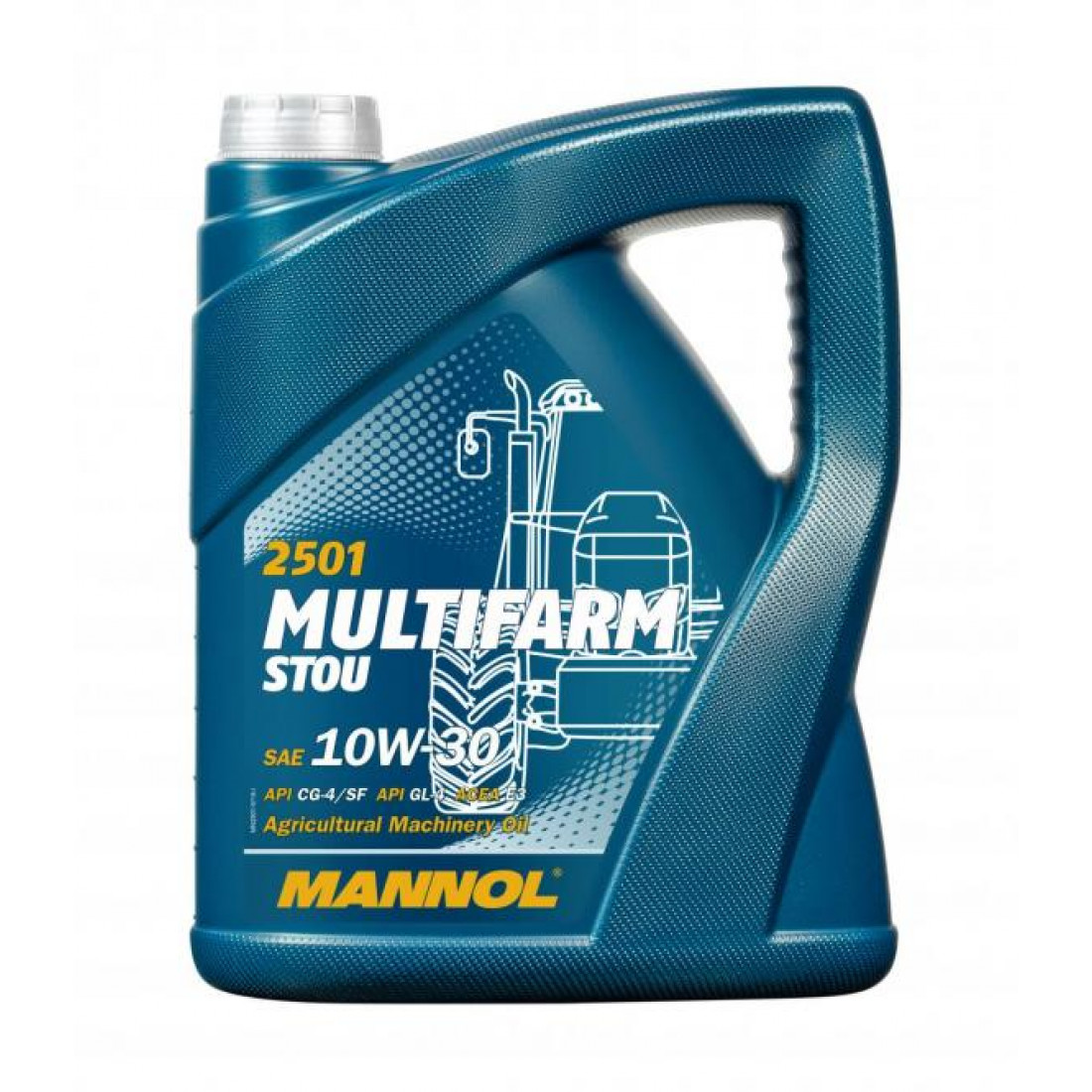 Mannol 2501-5 Multifarm STOU 10W-30 motorolaj, 5lit